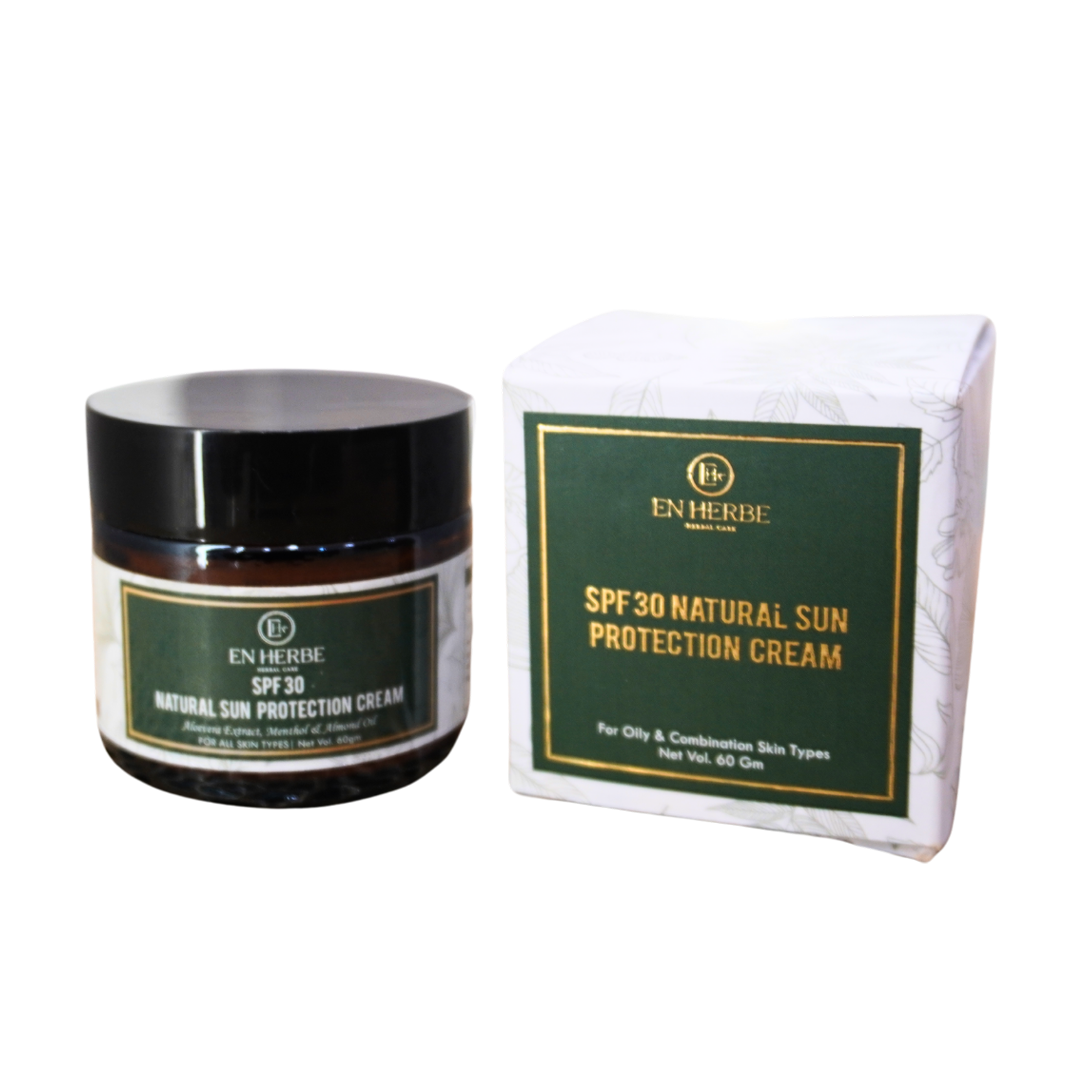 SPF 30 Natural Sun Protection Cream (60 gm) - EN-Herbe
